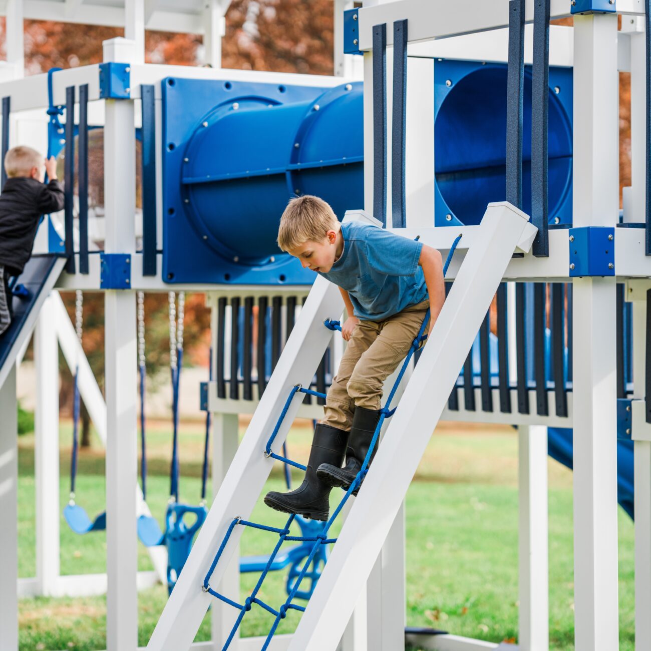 VinylNation Milkyway Climber Swing Set - Playnation Florida