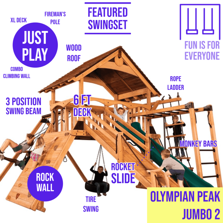New - Olympian Peak Jumbo 2 Playset - Playnation Florida
