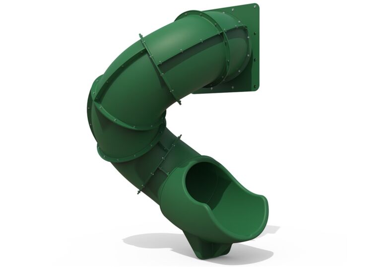 Spiral Tube Slide 6' Green - Playnation Florida